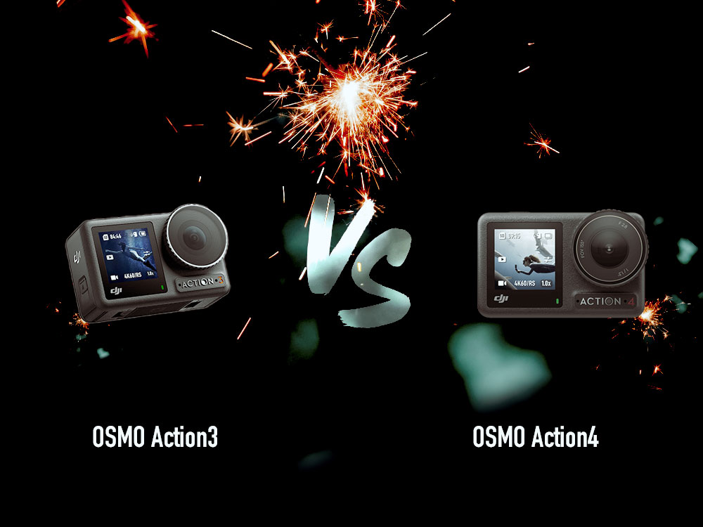 OSMO Action3 vs Action4 どこが進化したのか